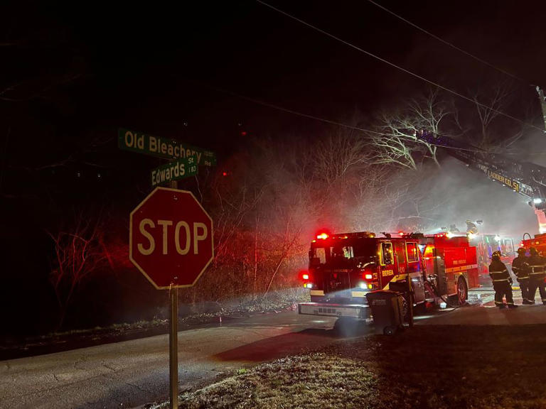 Fire reported near Swamp Rabbit Trail in Greenville Co.