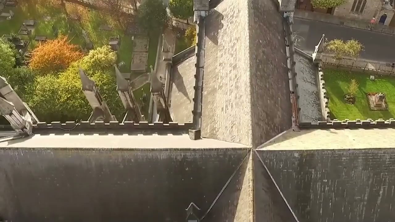 St. Patrick's Cathedral, Dublin: Drone tour of Ireland's largest cathedral