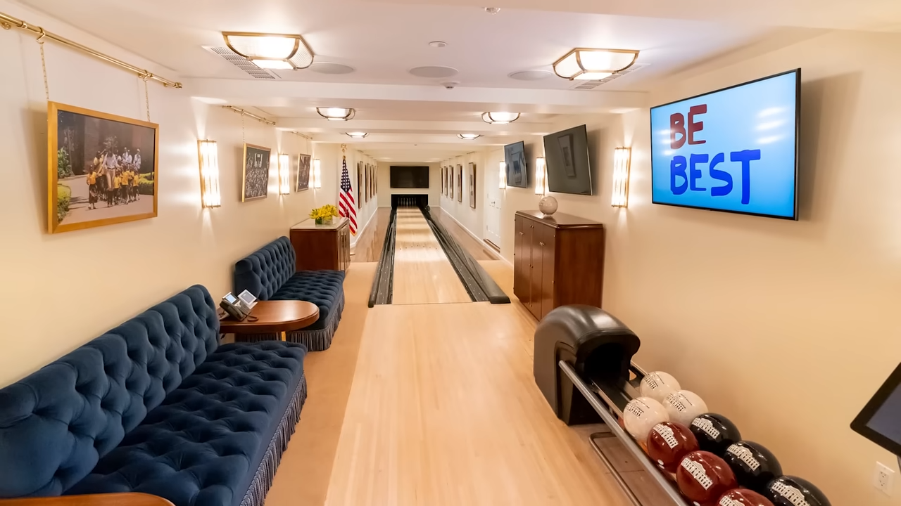 The hidden rooms inside the White House