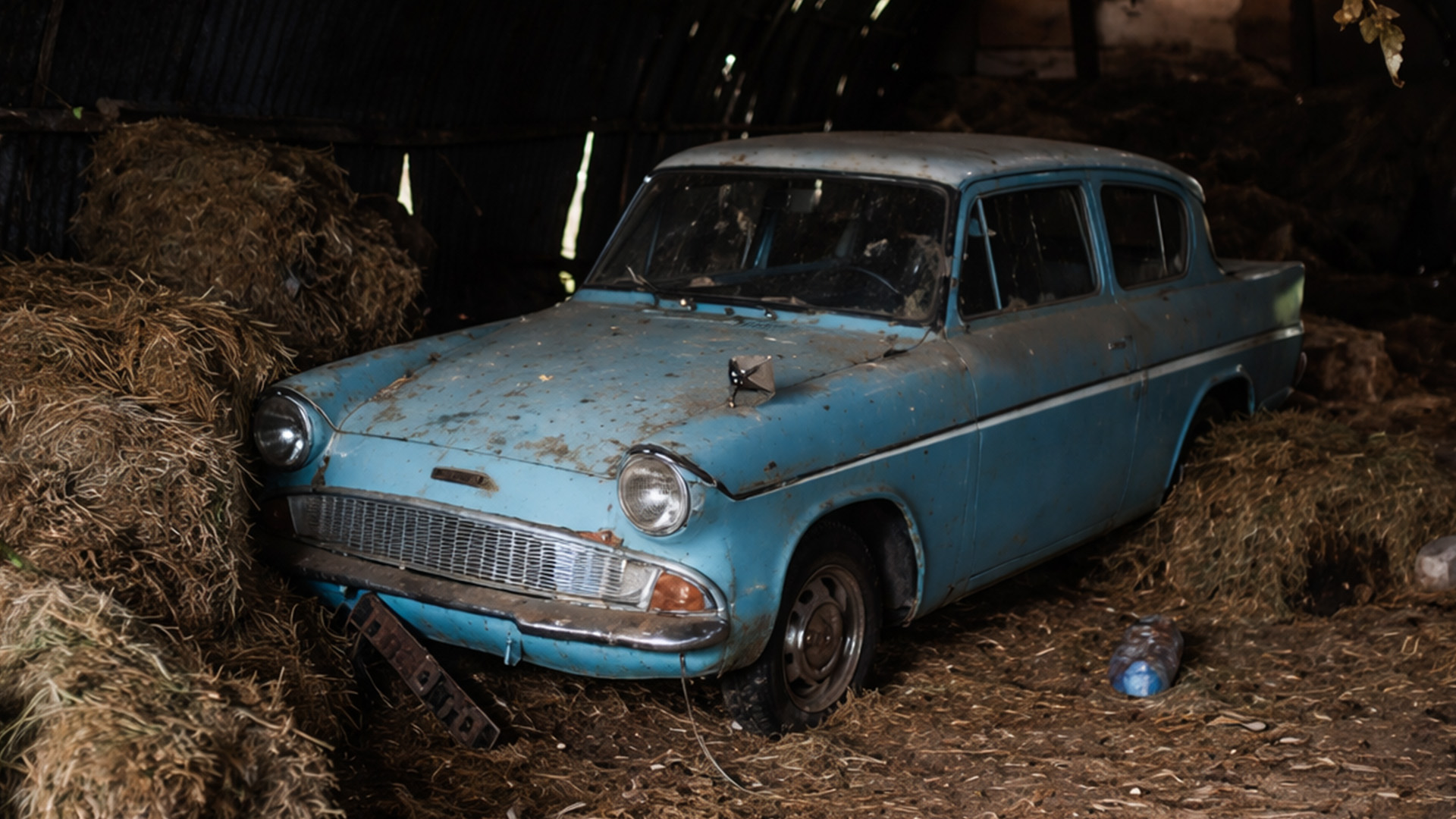 We found the lost Harry Potter car