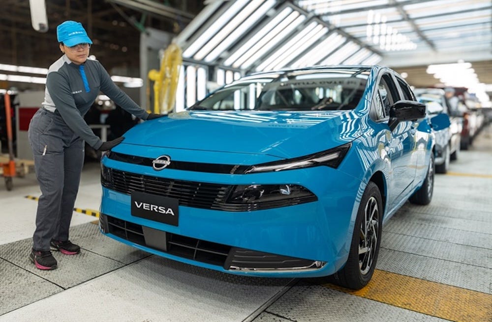 Nissan launches fresh-faced Versa, but the affordable sedan will only ...