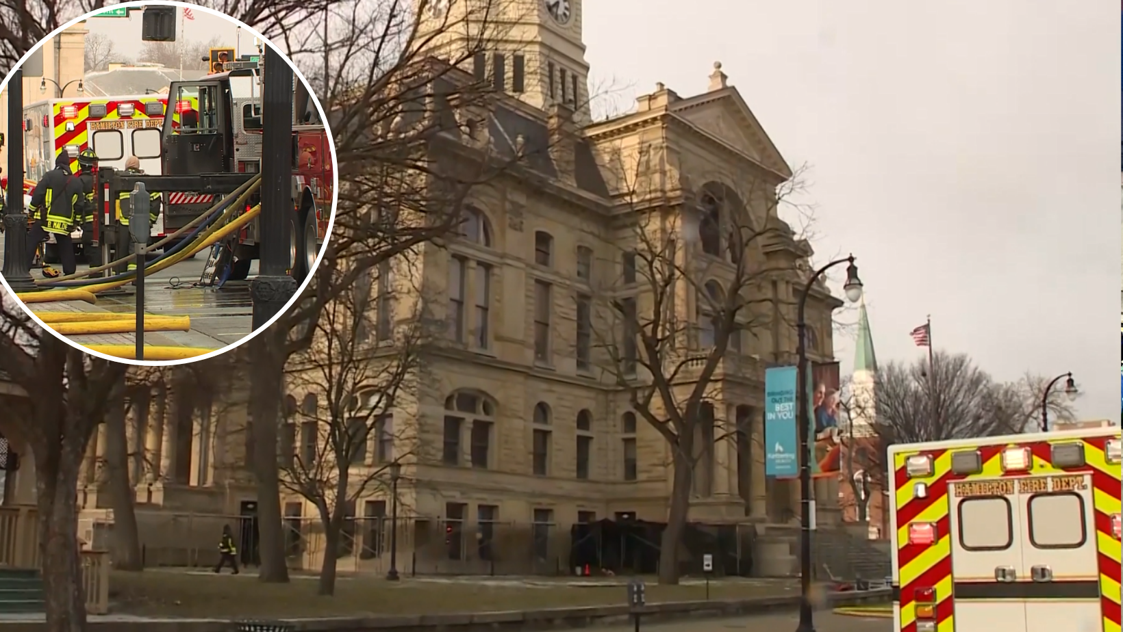 Fire at historic Butler County Courthouse continues to impact operations