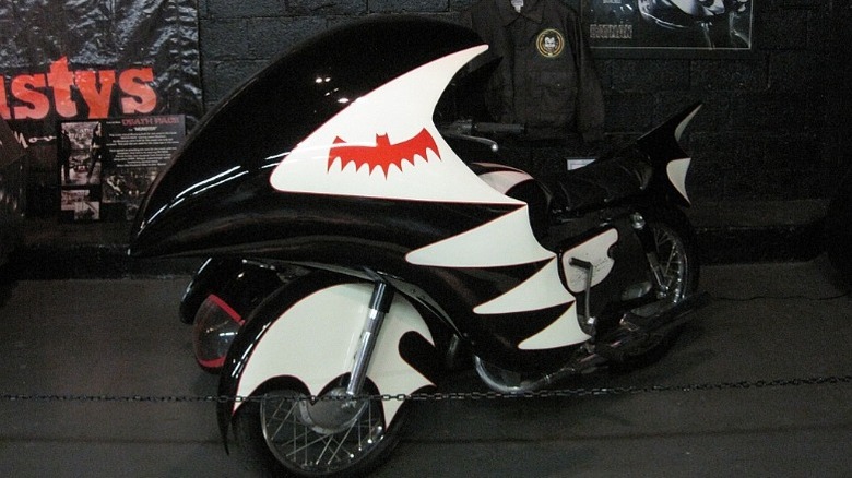 Every motorcycle used by Batman (or his friends) in movies & TV