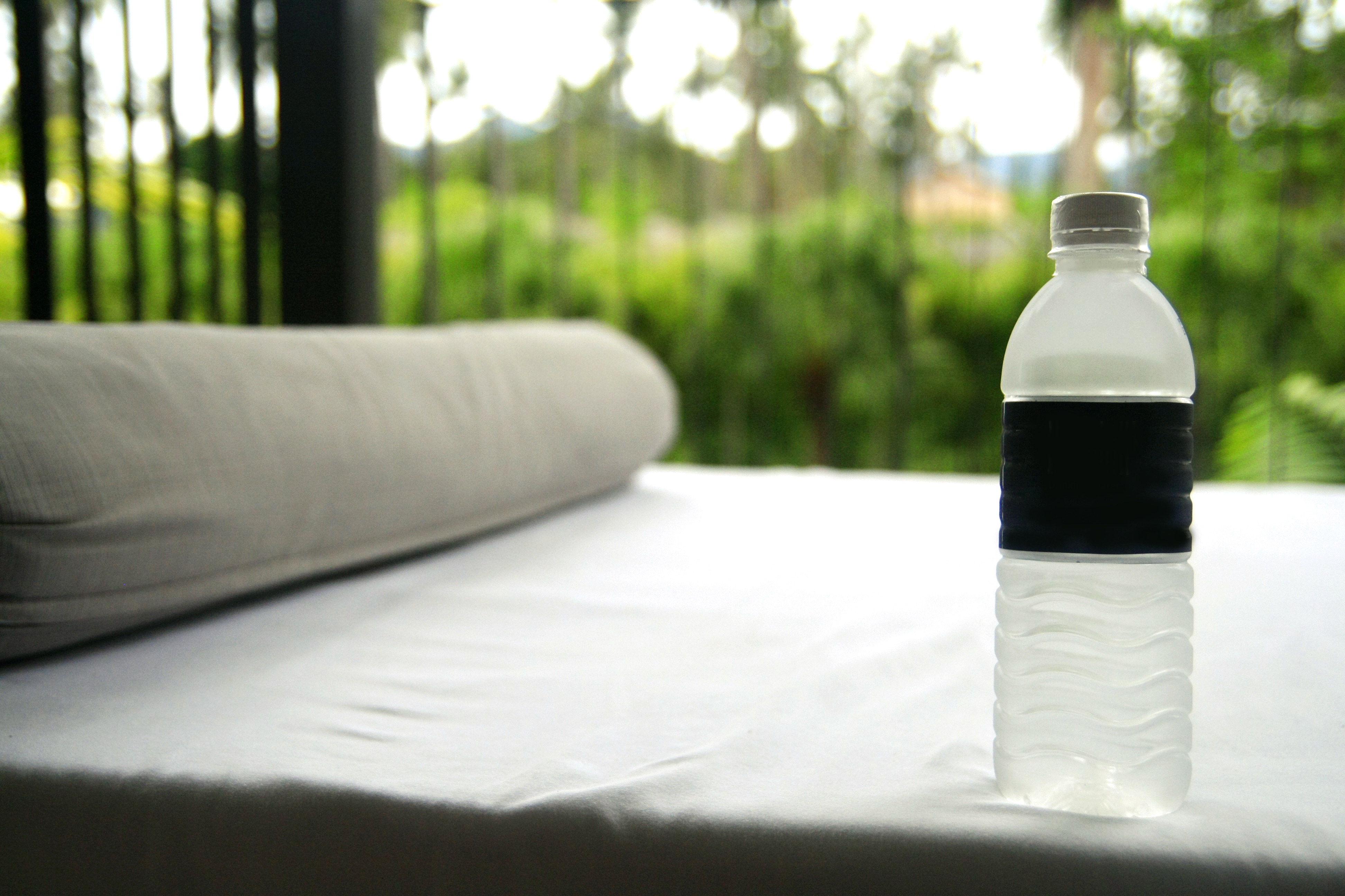 Flight attendant explains why you should always throw a water bottle ...