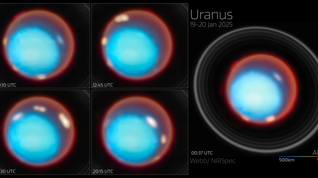 Giant telescope takes a peek inside planet of Uranus