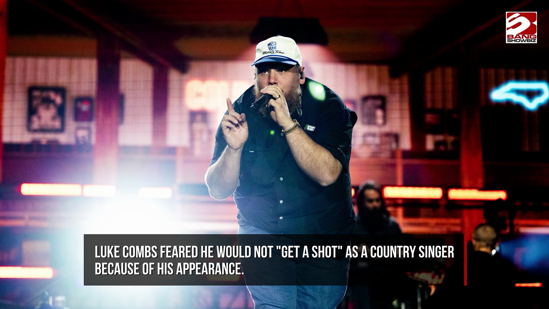 Luke Combs feared weight and appearance could cost him 'a shot' in music