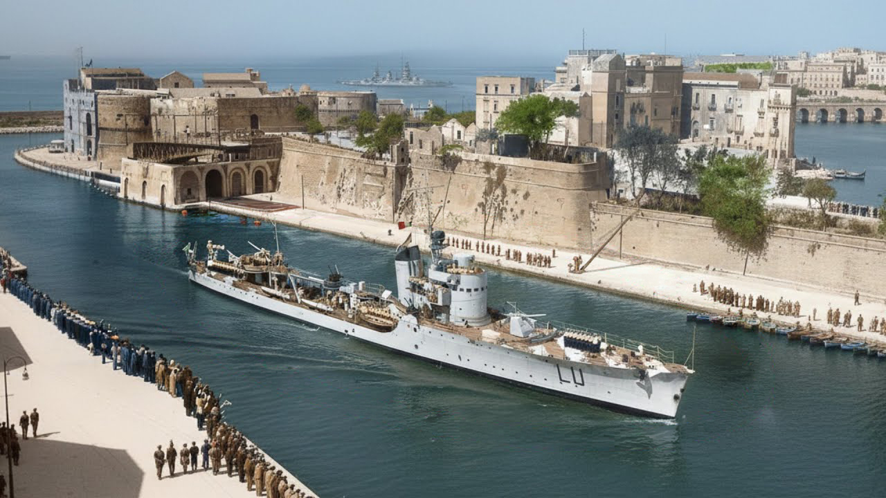 The smallest luckiest craziest ship of WWII