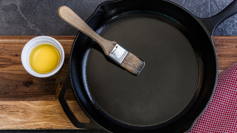 Skip this old-school cast-iron seasoning method unless you want to ...