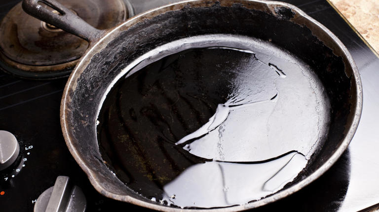 Skip this old-school cast-iron seasoning method unless you want to ...