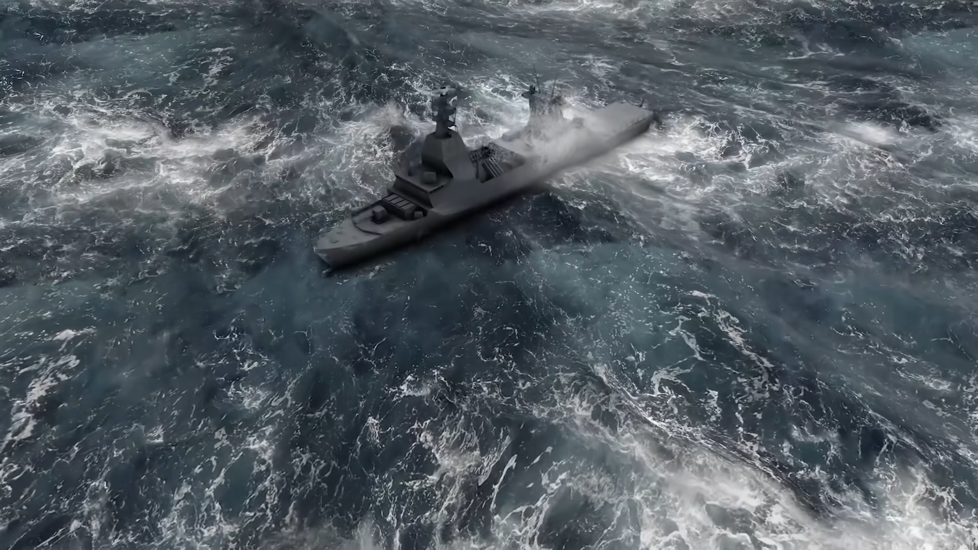US Navy created a man-made ocean to break $13 billion warships on purpose