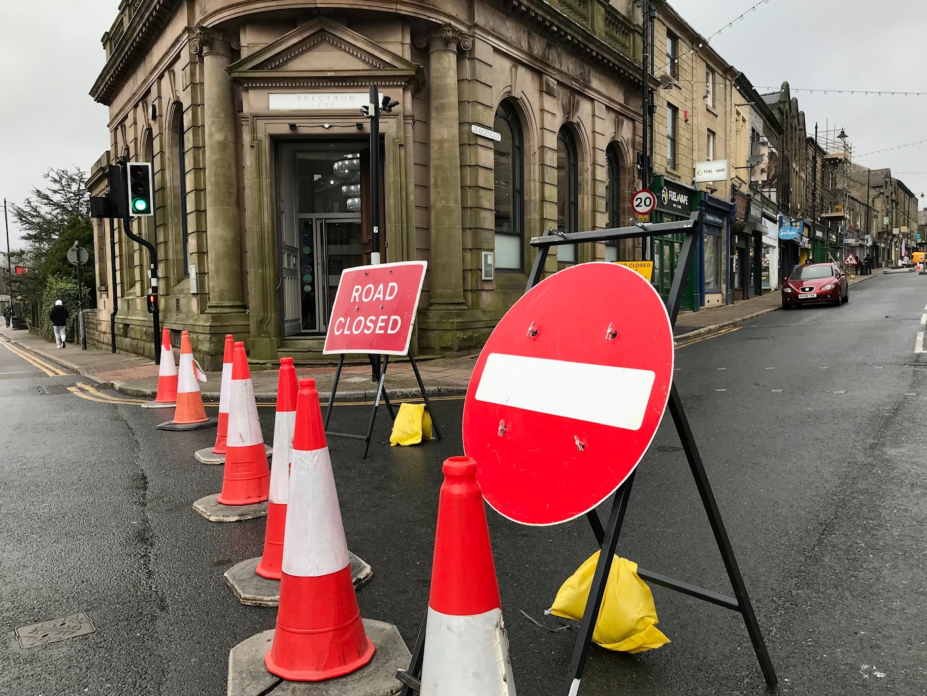 Major update on problems blighting Lancashire town centre roadworks and ...
