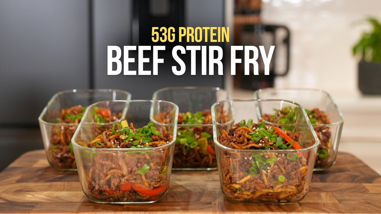 I make this beef stir fry on repeat every week