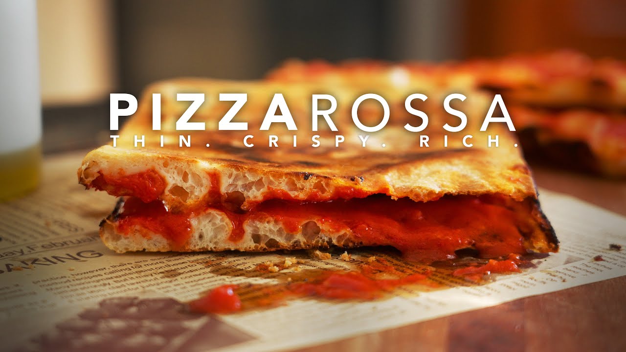 How to make authentic Italian pizza rossa at home