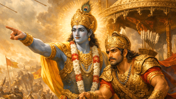 Best Bhagavad Gita shloka to stop overthinking & find peace