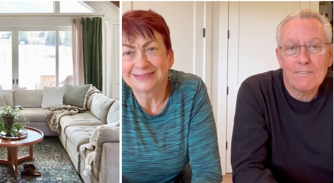 Oregon family builds 2 homes connected by 'one long hallway' to keep ...