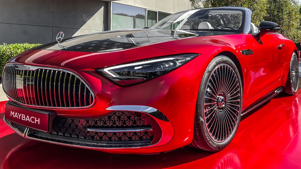 The most luxurious Mercedes Maybach SL 680 revealed