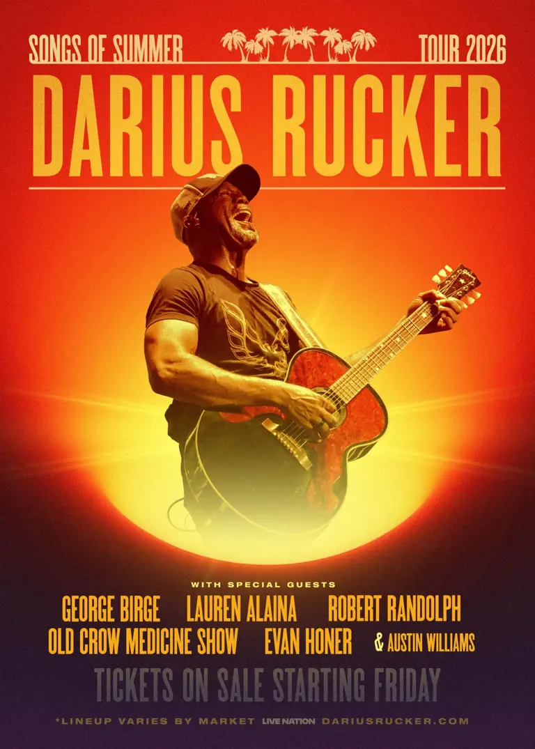 Darius Rucker bringing summer to the stage with 2026 tour – see the dates