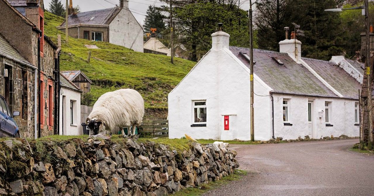 Wanlockhead, Scotland’s highest village, and cosy pub