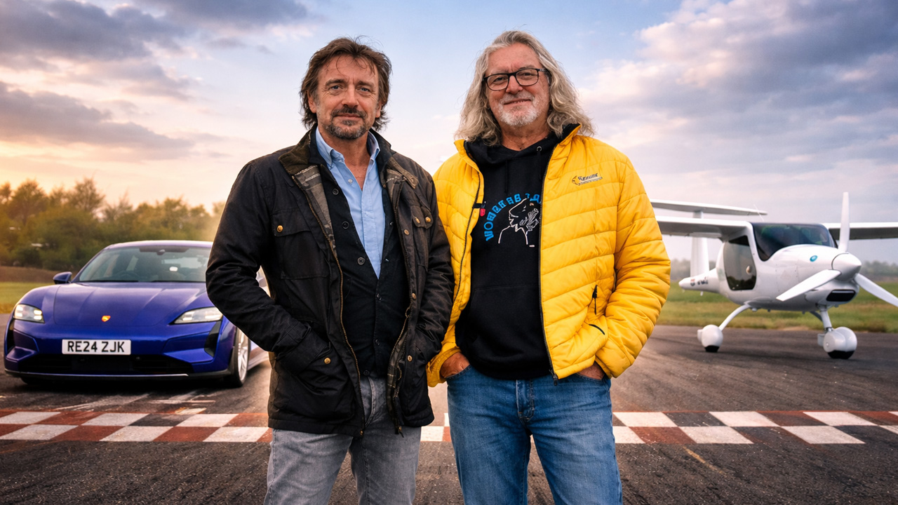 Richard Hammond VS James May plane VS car