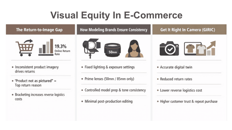 Visual equity in e-commerce: How modeling brands use consistent imagery ...