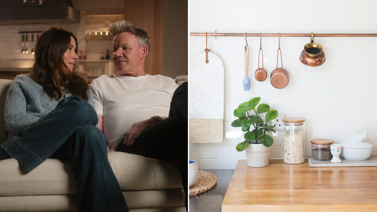 Gordon Ramsay's clever pan storage is the star of his family kitchen ...