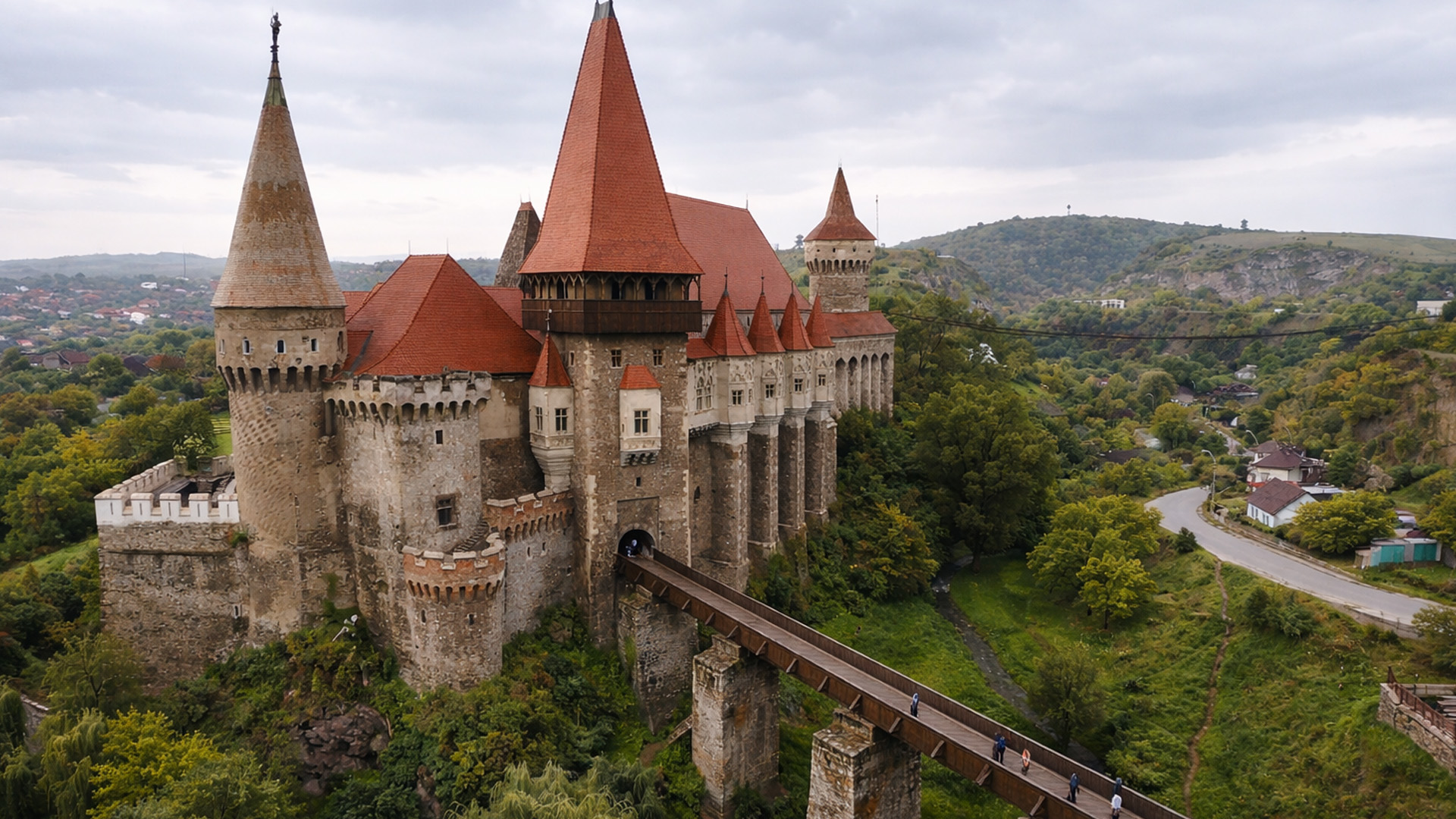 Why build a fortress over a ravine?