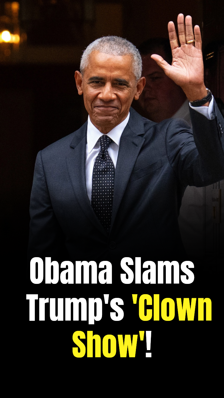 Barack Obama calls Donald Trump's presidency a 'clown show' in new ...