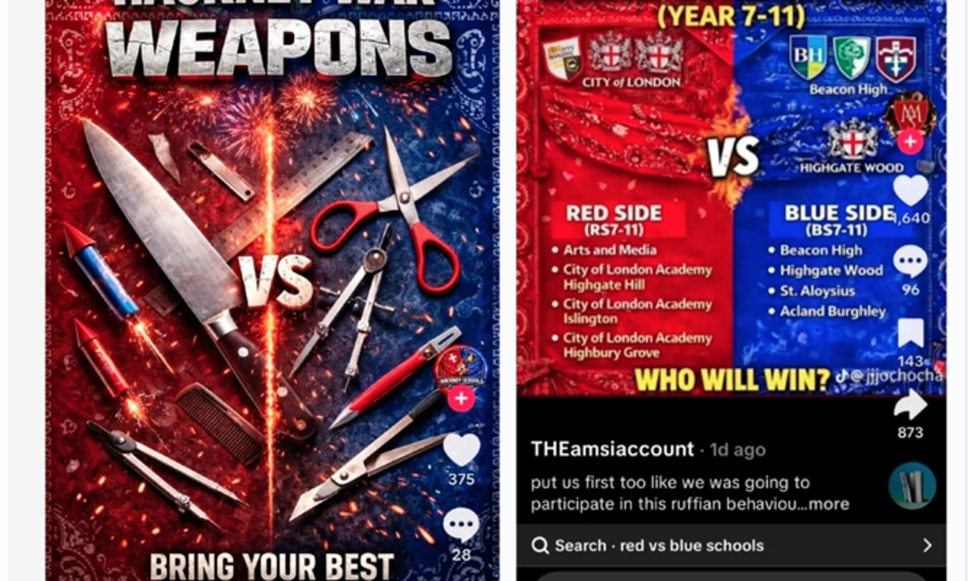 Police launch probe into 'School Wars' TikTok trend which encourages ...