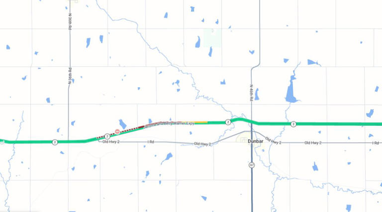 Woman airlifted after SUV rear-ends semi on Highway 2 in Otoe County