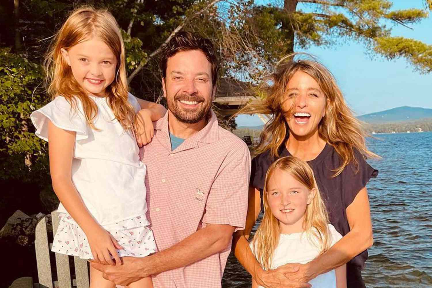 Jimmy Fallon's daughters Frances and Winnie look all grown up in new ...