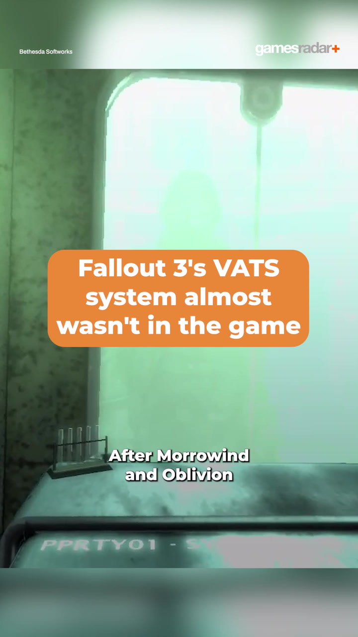 Fallout 3's VATS system almost wasn't in the game #shorts