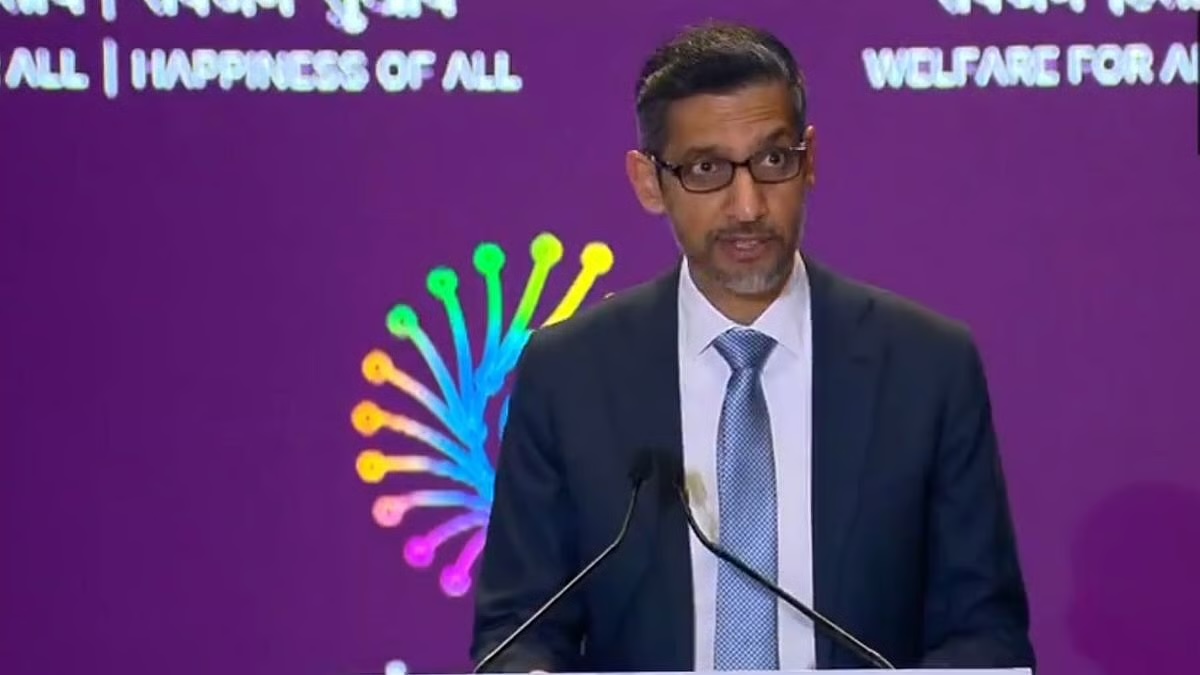 Sundar Pichai announces $15 billion AI investment in Visakhapatnam