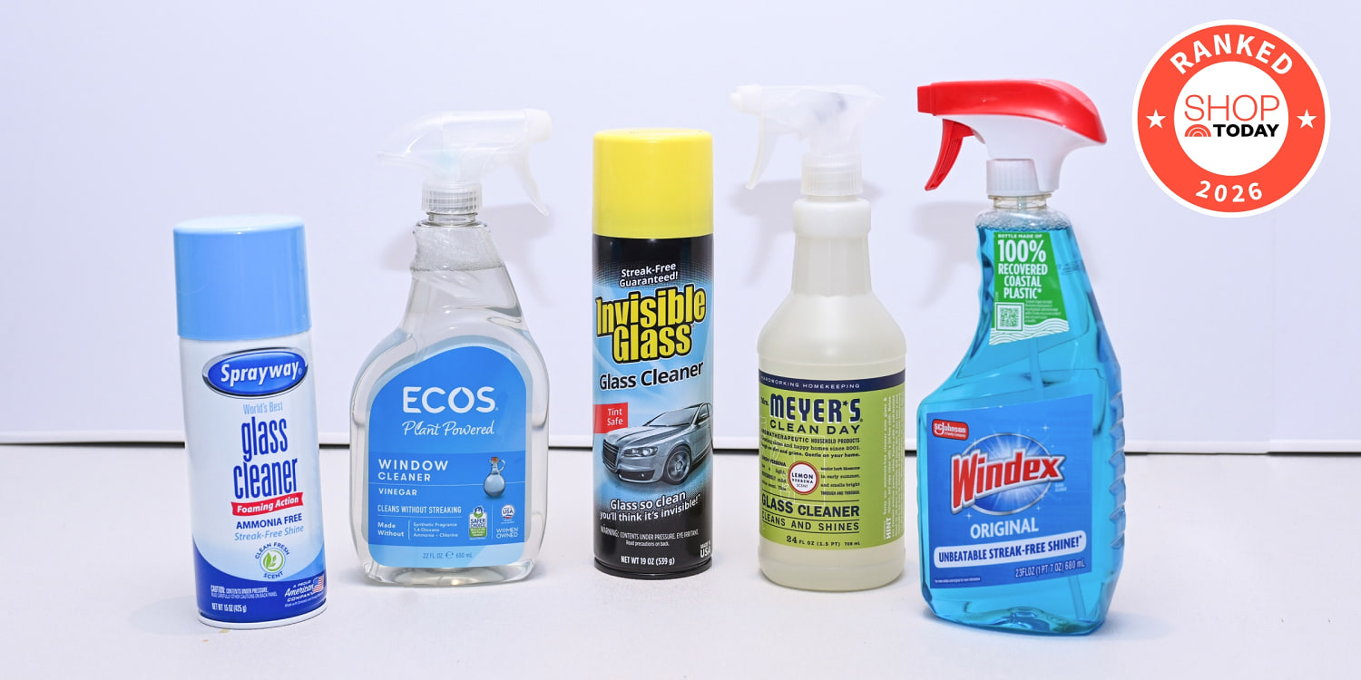 Ranked: I tested 7 glass cleaners — these are the best for smudges ...