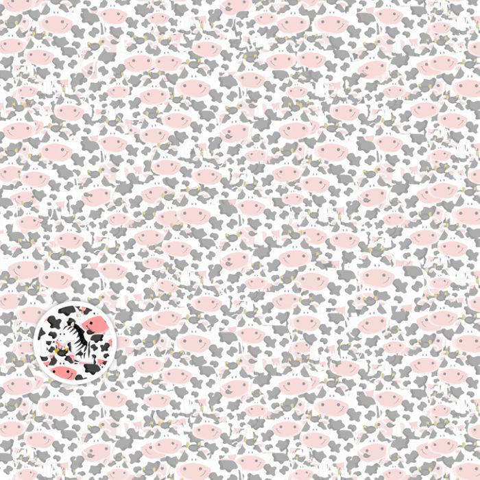 Among these cows, a zebra is hiding! Spot it before 9 seconds end!