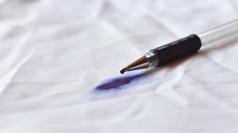 How to get pesky ink stains out of your clothing