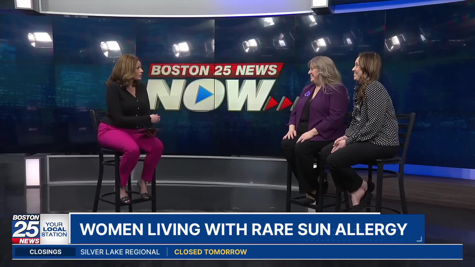 Two local women share life with rare sun condition, urge continued drug ...