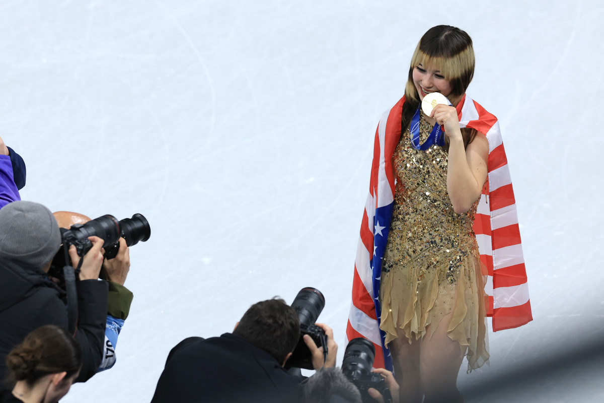 Alysa Liu's cameraman Jordan Cowan gains fame for capturing her Olympic ...