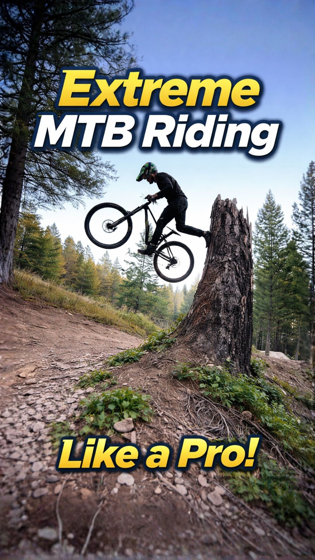 Extreme MTB riding like a pro insane trail skills you have to see