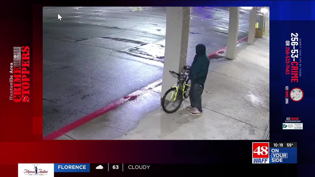 Huntsville-area Crimestoppers seeks public’s help catching ‘bicycle ...