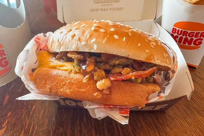 I tried Burger King’s maple bourbon BBQ Whopper, and I get the hype