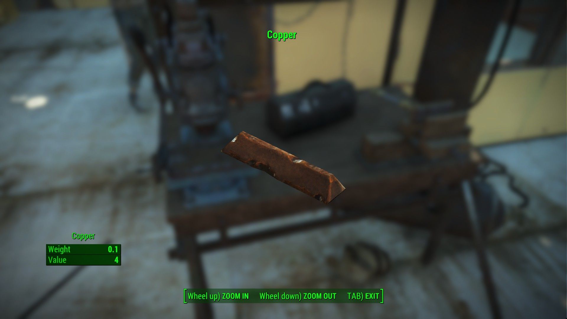 How to farm unlimited copper (& copper ID) in Fallout 4