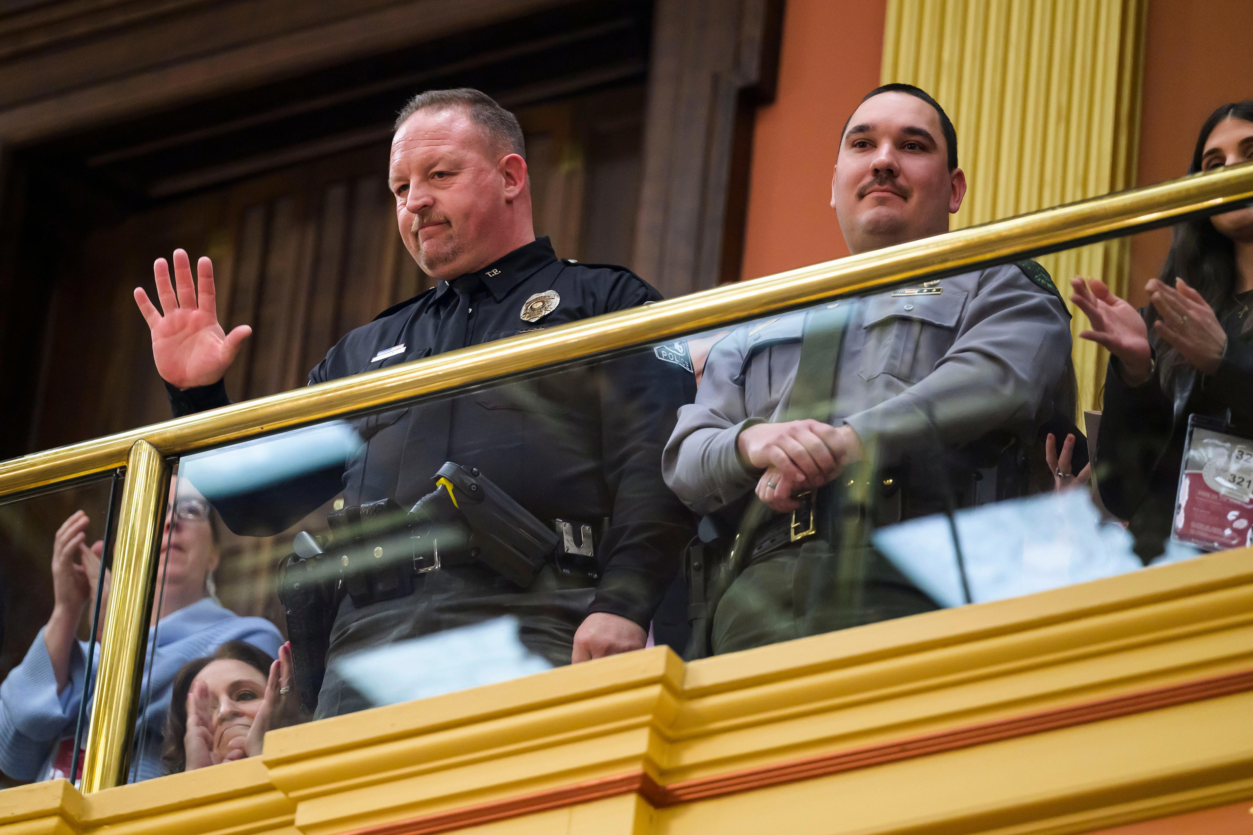 Police officers who stopped Grand Blanc church gunman publicly identified