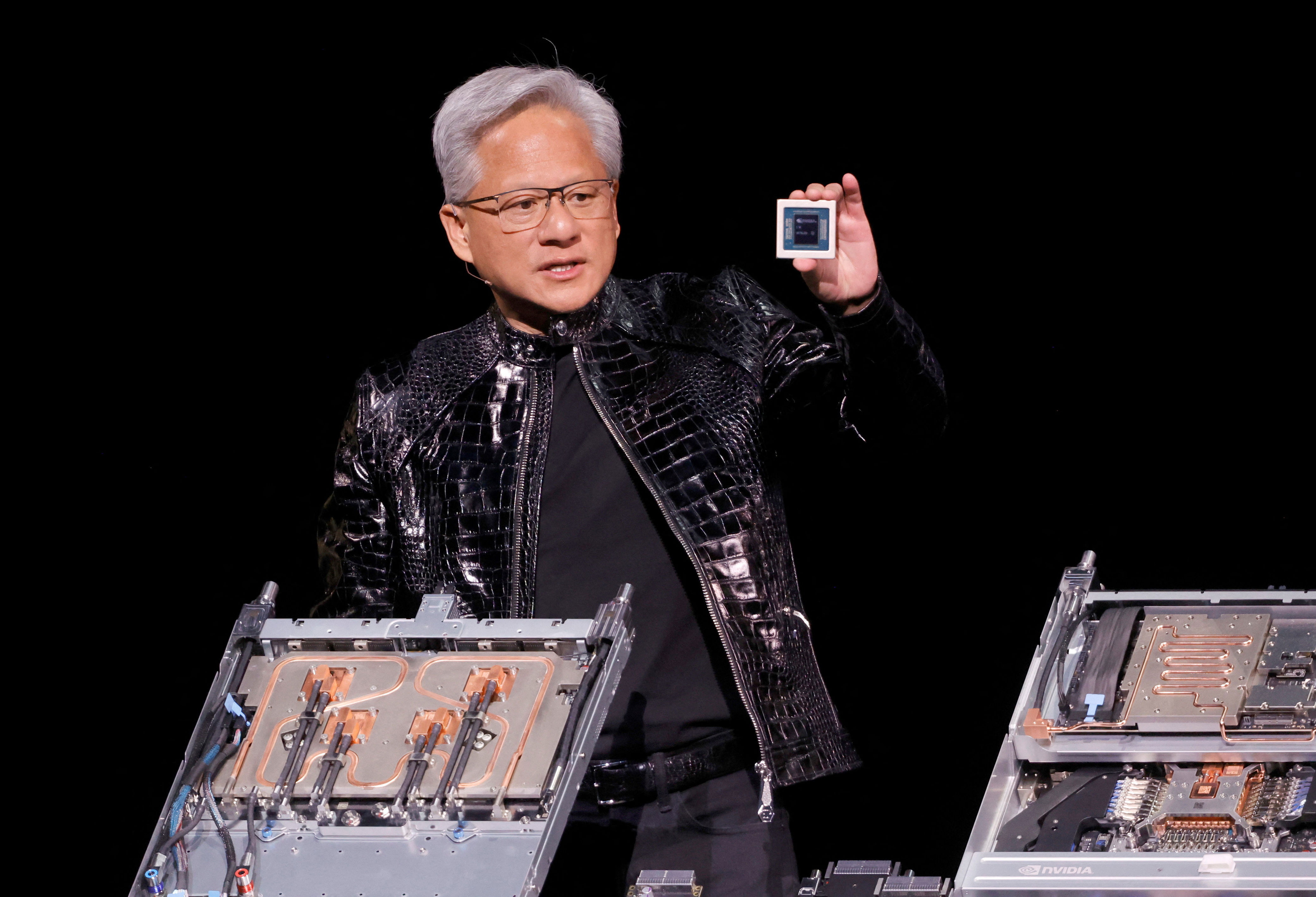 Chip titan Nvidia posts record $68B in sales in latest quarter despite ...