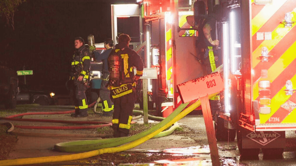 Residents safely evacuate as crews respond to house fire in Warrington area