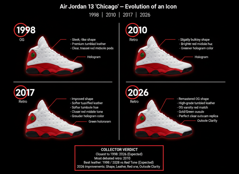 Air Jordan 13 'Chicago': Release date and where to buy the 1998 classic