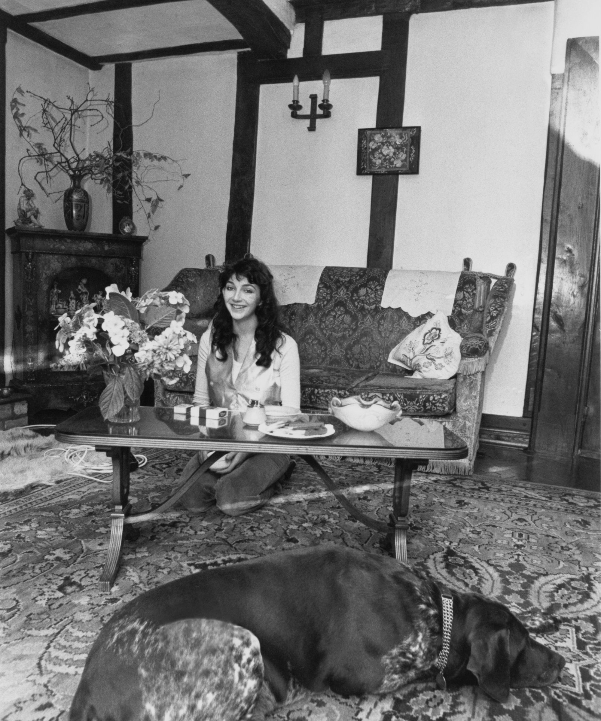 Kate Bush's '70s living room rejoiced in eclectic pattern-on-pattern design