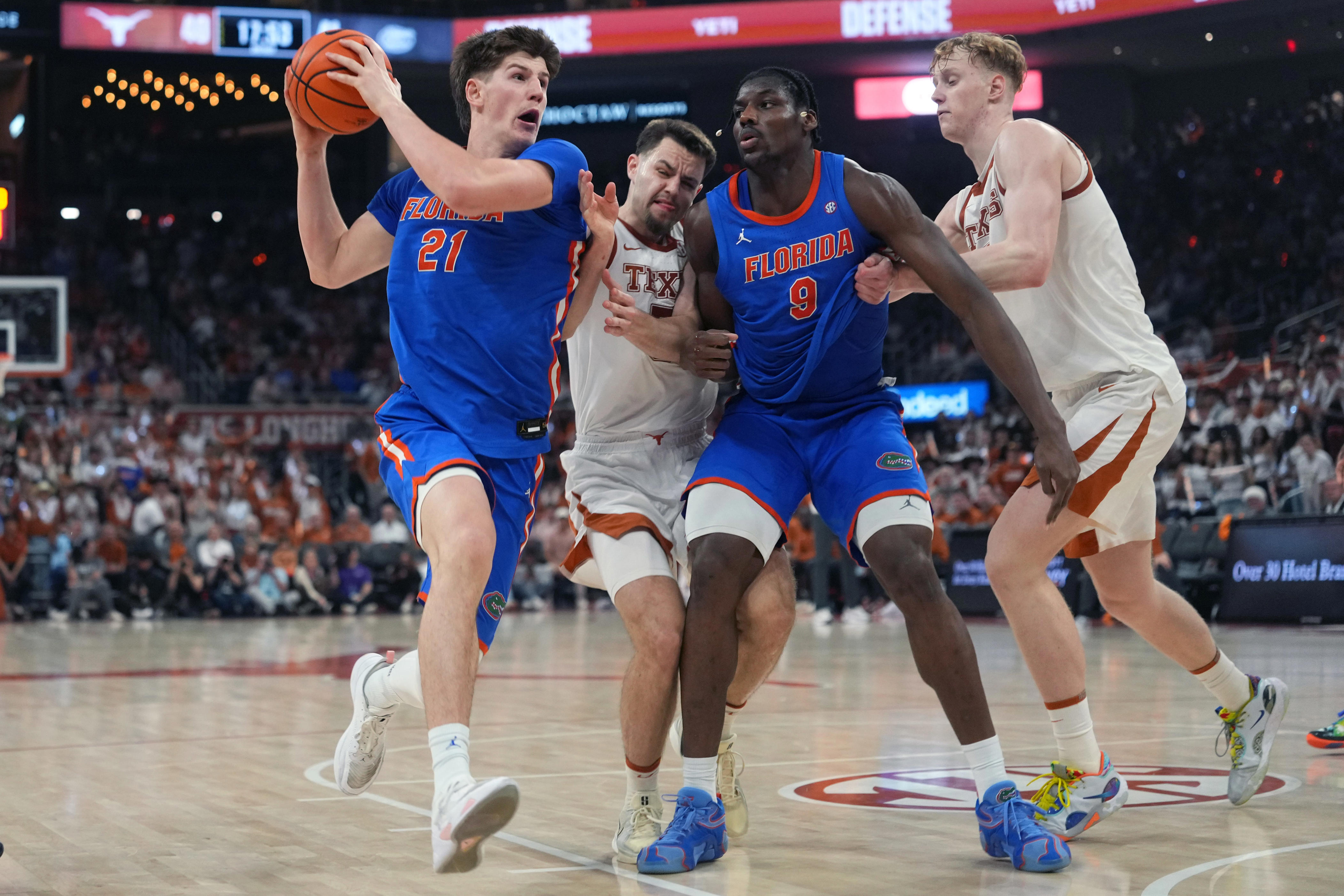 Florida's Golden, Condon and Fland talk second-half rally in Austin