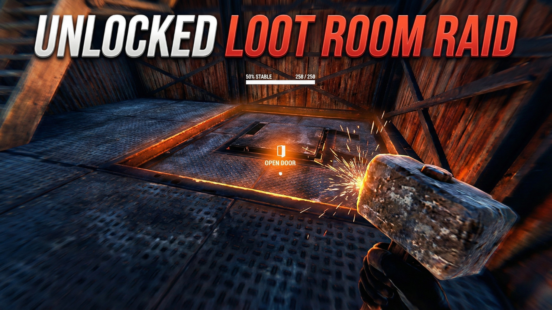 Unlocked open loot room raid — what were they thinking?