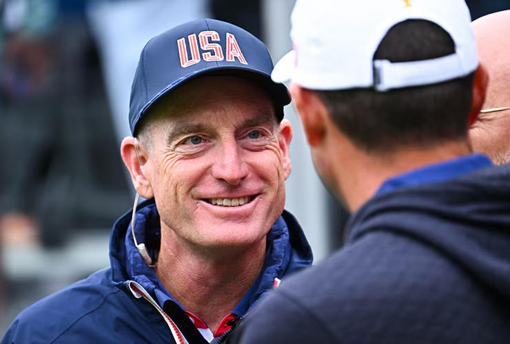 Jim Furyk has named his first two assistants for the Ryder Cup