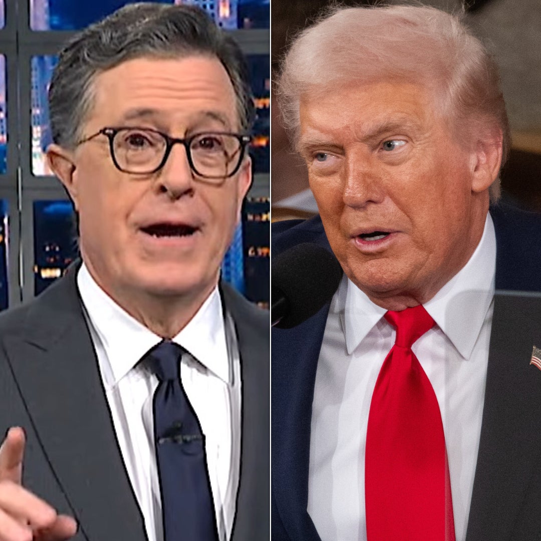 Stephen Colbert wipes 'turd in a tie' Trump over 'worst scandal in ...
